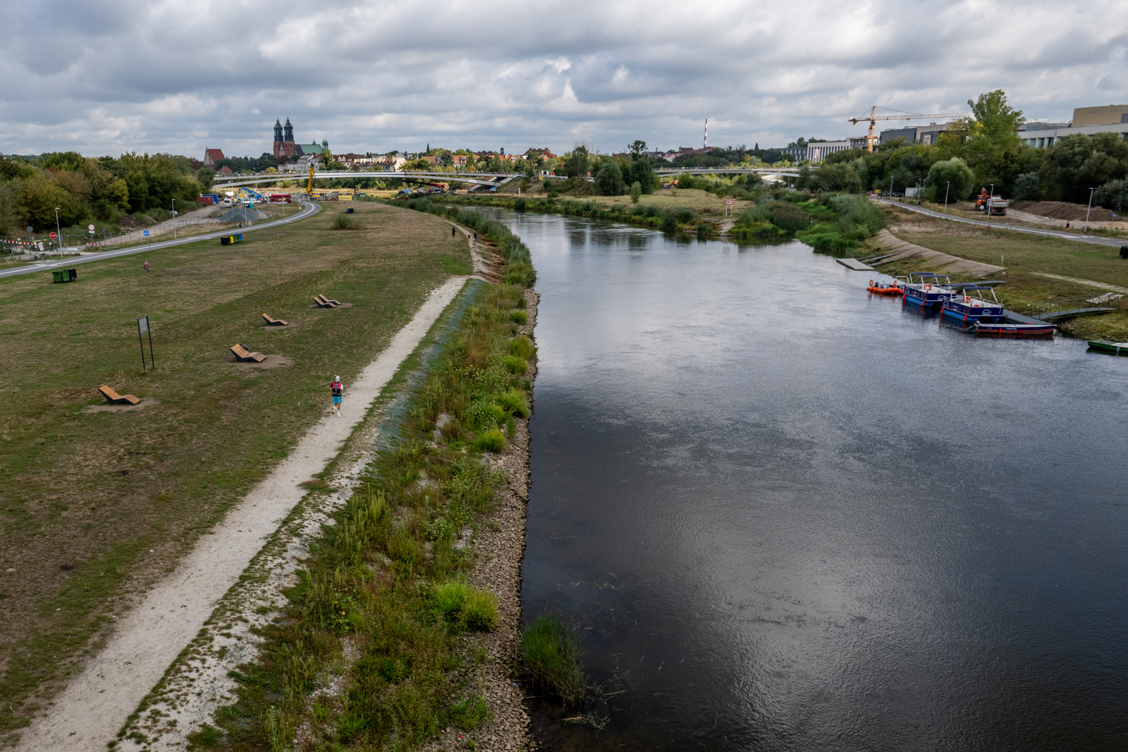 Nie tak dawno groziła jej susza. Teraz stan Warty się podnosi ...