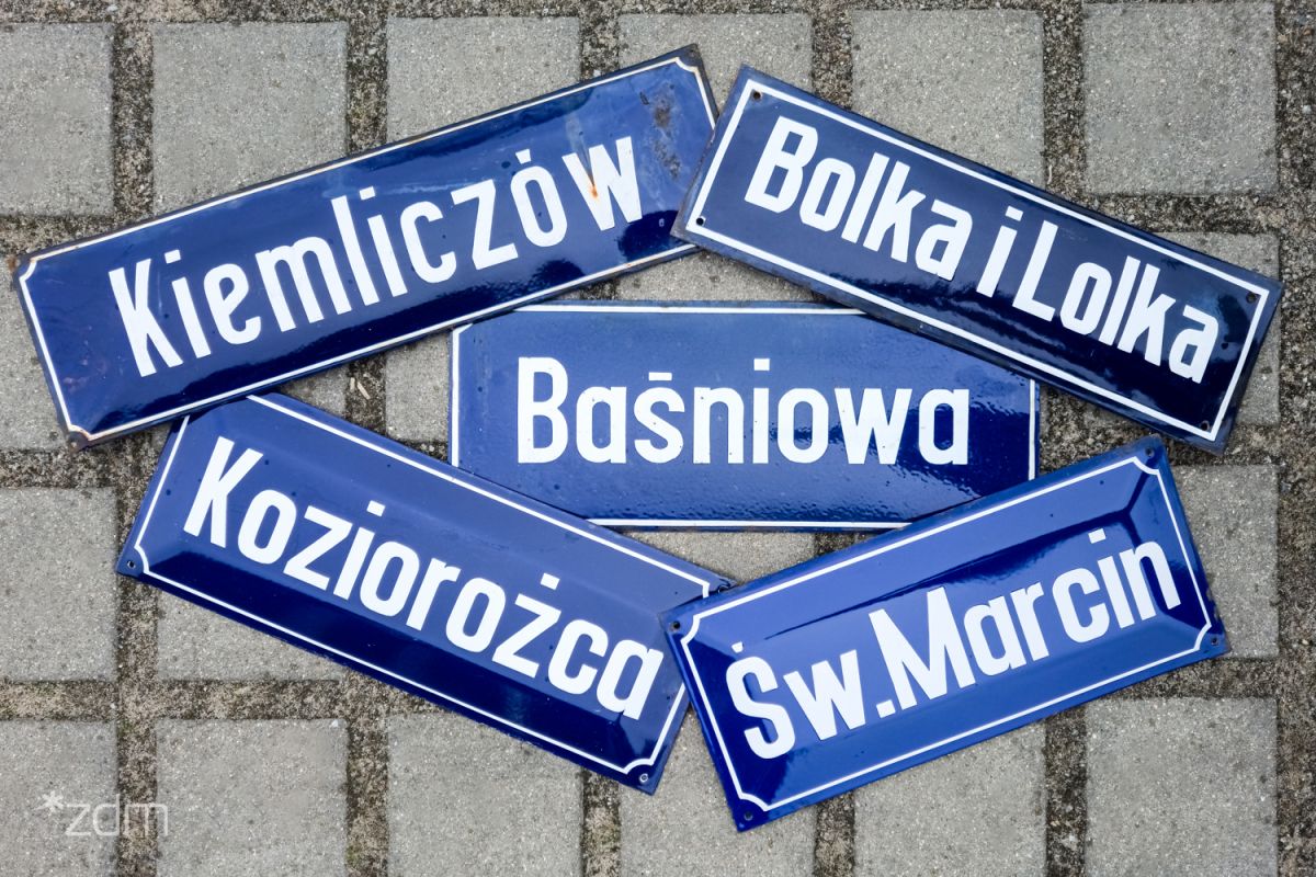 Oryginalne tablice z nazwami ulic do wygrania | wpoznaniu.pl