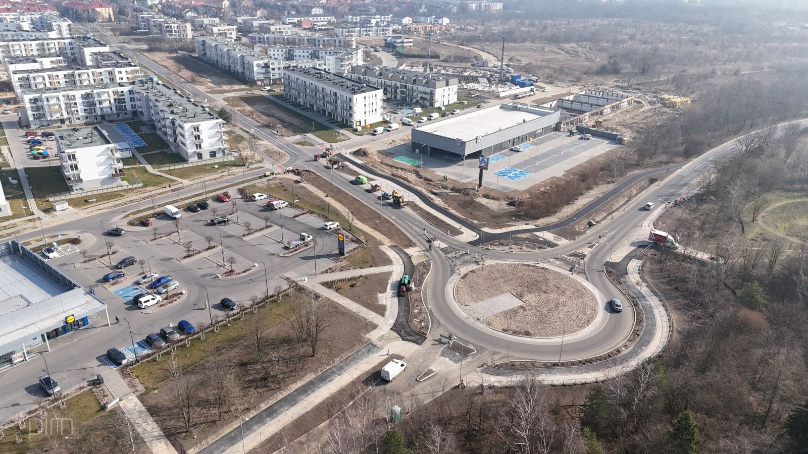 Na to czekały tysiące kierowców. Rondo przejezdne już w sobotę | wpoznaniu.pl